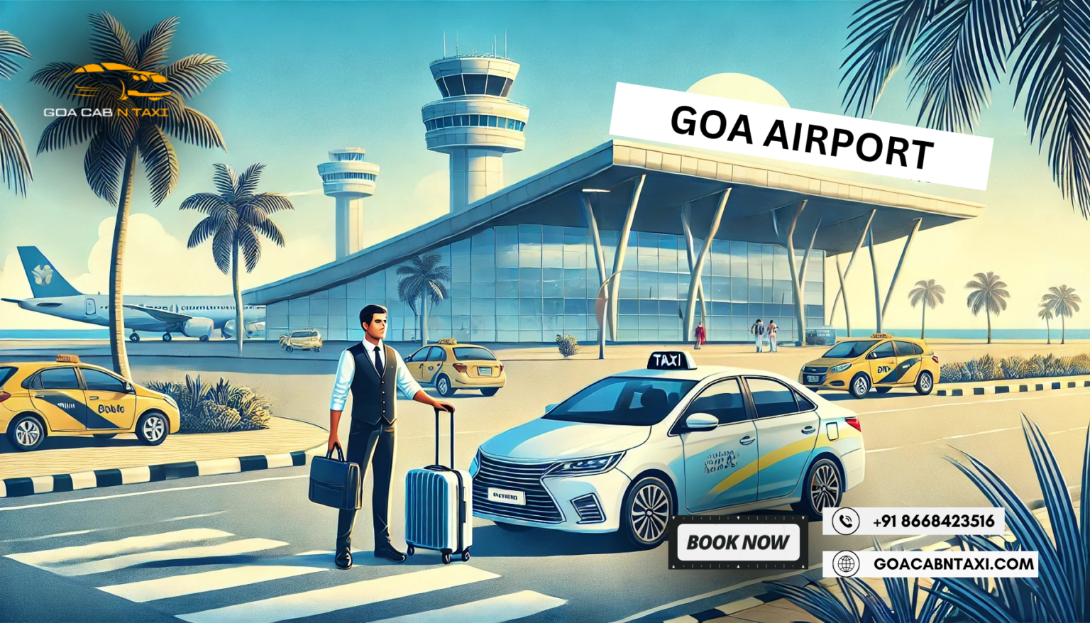 Best Airport Transfers in Goa with Goa Cab N Taxi Services