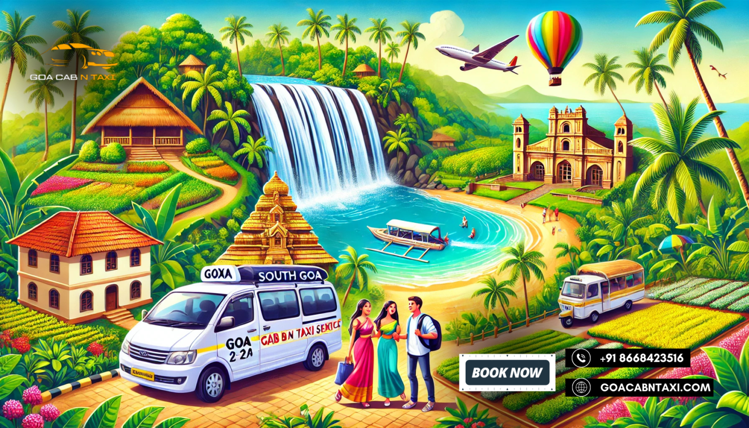Best & Top 10 South Goa Sightseeing Spots in April